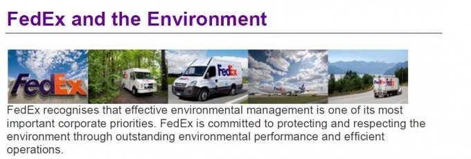 Fedex- FedEx and the Environment - DealSite경제TV
